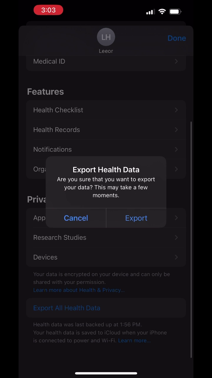 Apple Health Kit Data Export Instructional Video – CovIdentify Apple Health Kit Data Export Instructional Video – CovIdentify